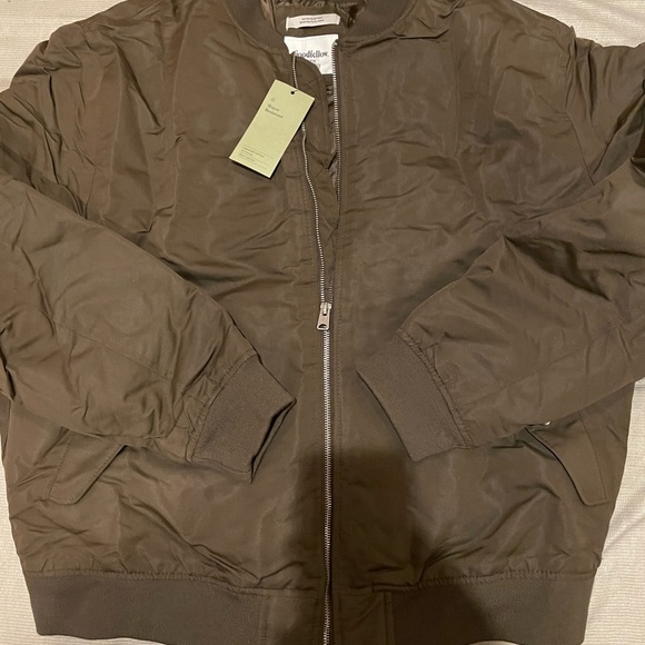 Goodfellow & Co | Jackets & Coats | Goodfellow Co Bomber Jacket Olive ...
